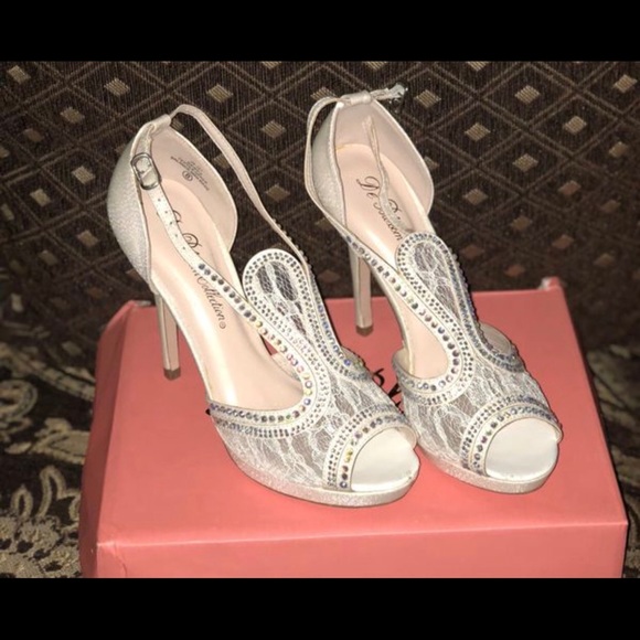 De Blossom Collection | Shoes | De Blossom Collection Ivory High Heel ...